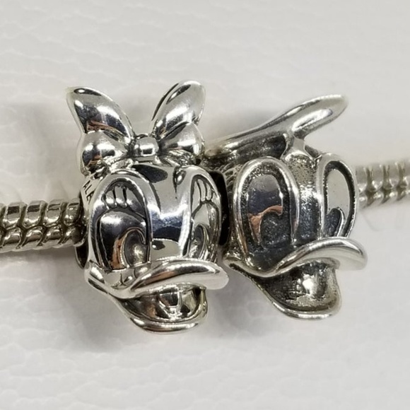 Pandora | Jewelry | Pandora Disney Daisy Donald Duck Portrait Charms ...